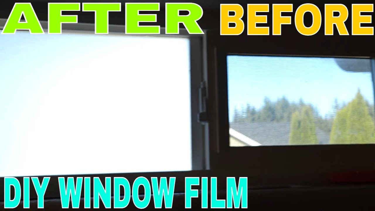 HOW TO INSTALL A WINDOW FILM.. BATHROOM PRIVACY WINDOW FILM FULL ...