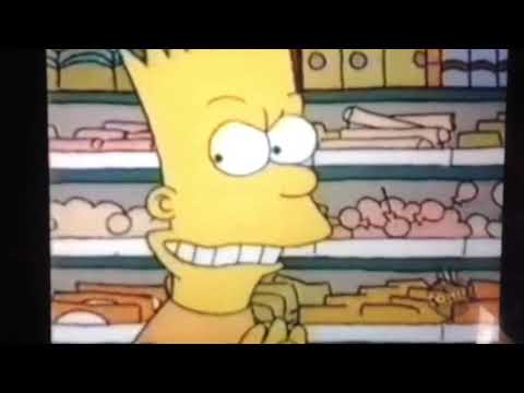 I put Spongebob Music Over The Simpsons Shorts - Shoplifting - YouTube