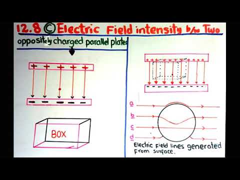 Electric Field intensity between Two Oppositely Charged Parallel Plates ...