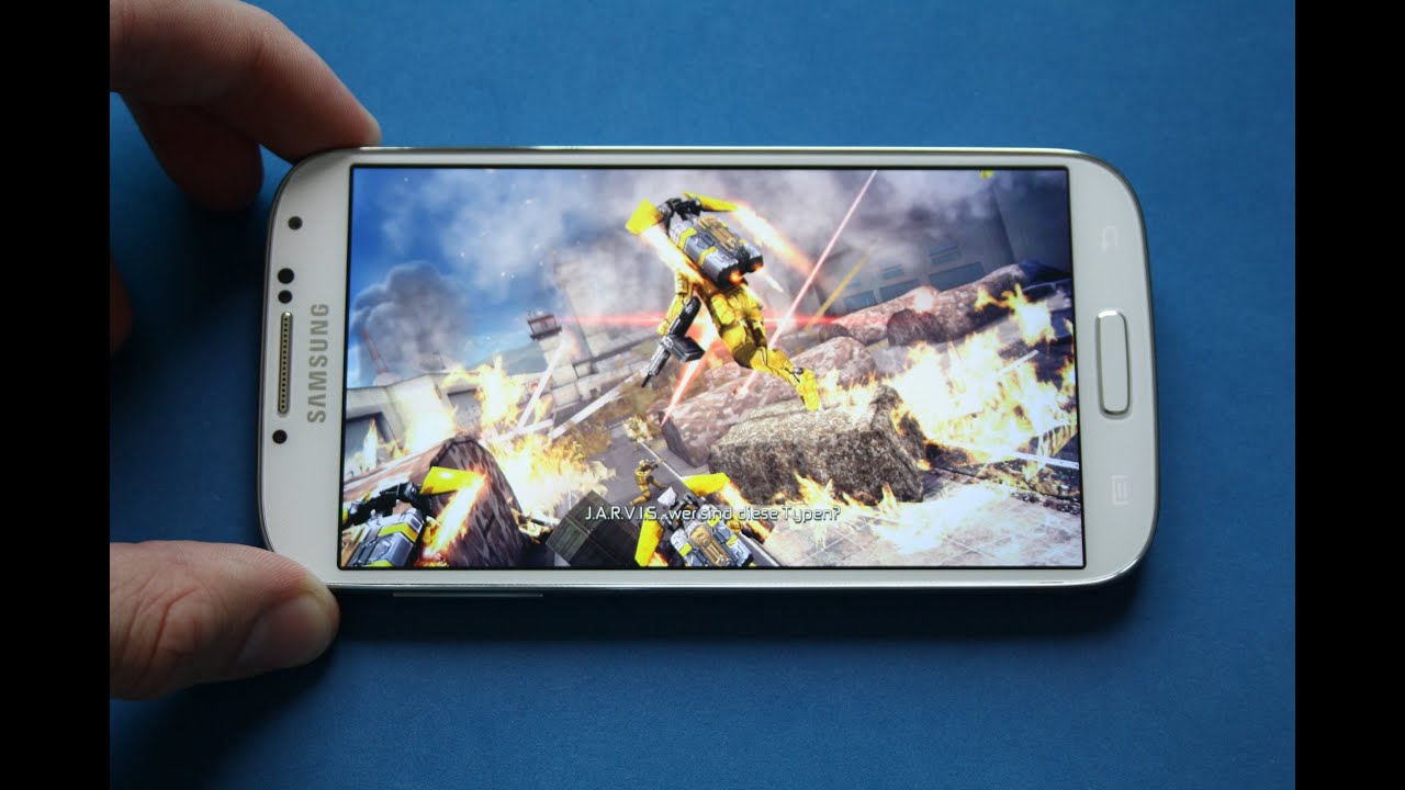 Samsung Galaxy S4 - Hardcore Gaming - YouTube