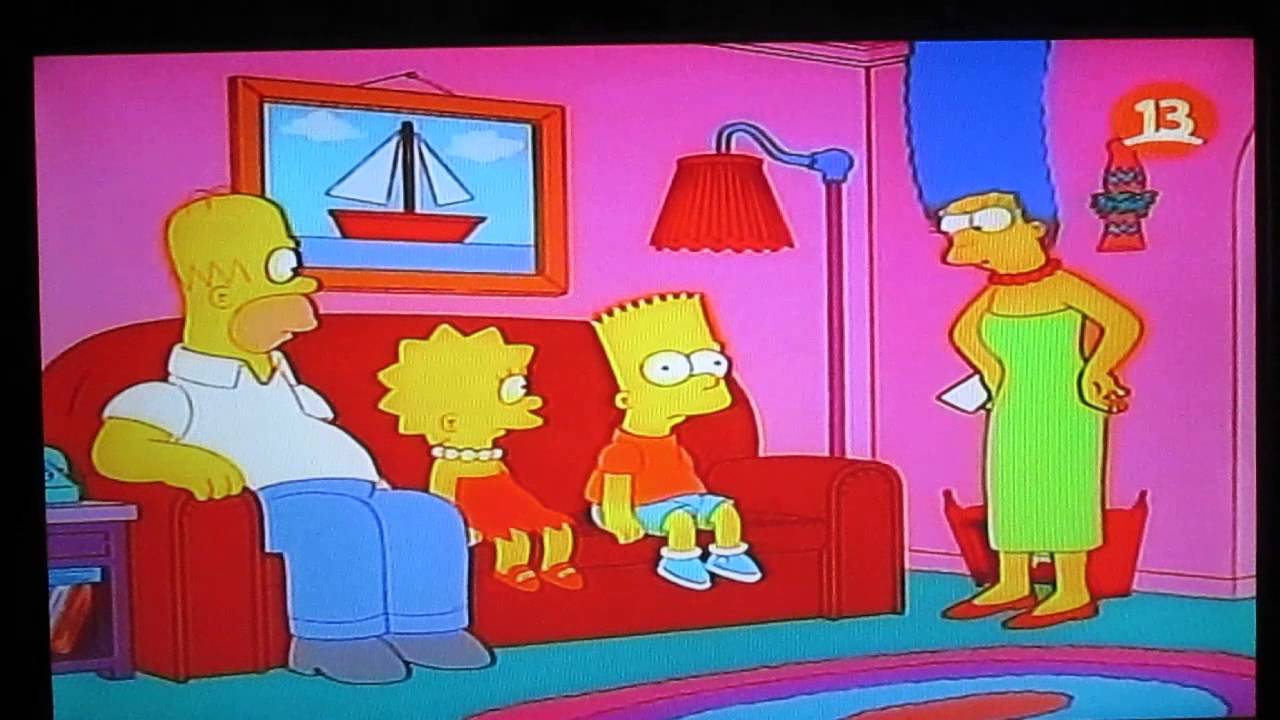 Los Simpsons "Estaba en la Floreria" - YouTube