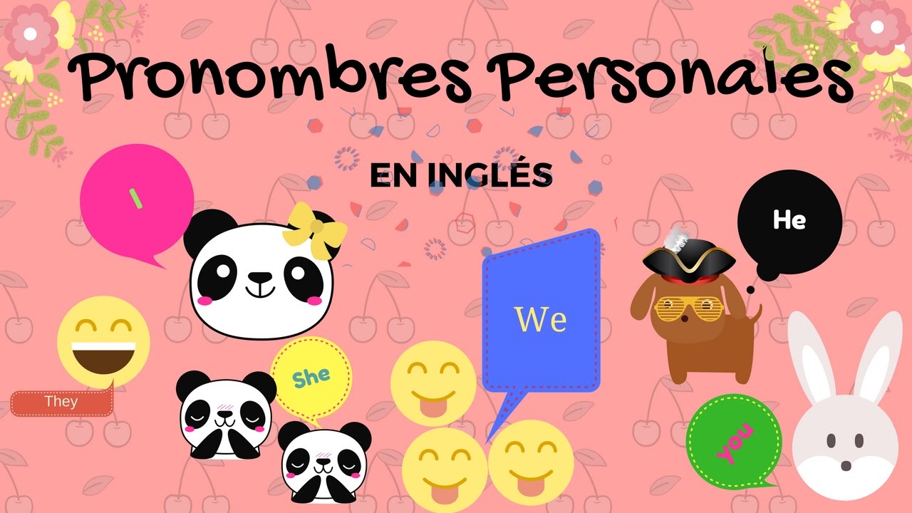 Pronombres personales ⭐️ Personal Pronouns - English Class ⭐️ - YouTube