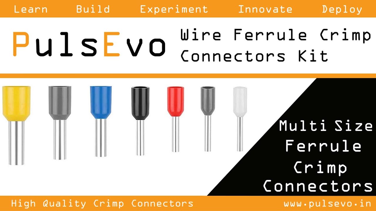 PulsEvo Wire Ferrule Crimp Connectors Kit - YouTube