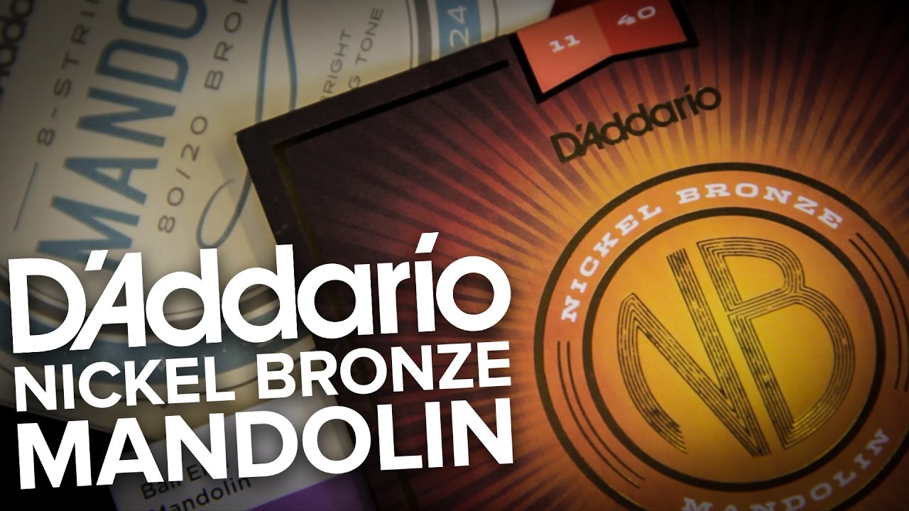 Strings Direct TV | D'Addario Mandolin Strings ft. NEW Nickel Bronze ...