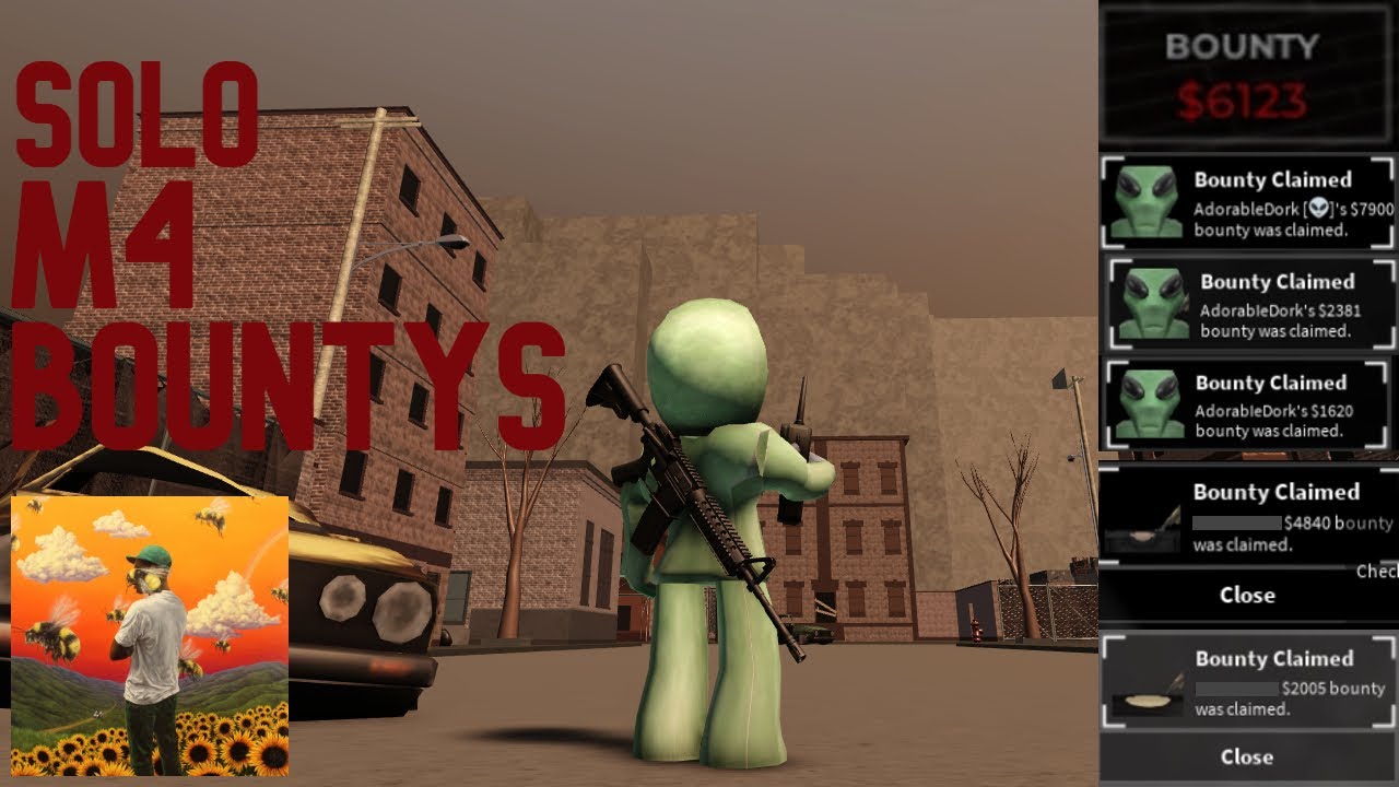 No One Is Better Than Me At Getting Bounty's With M4 | Criminality ...