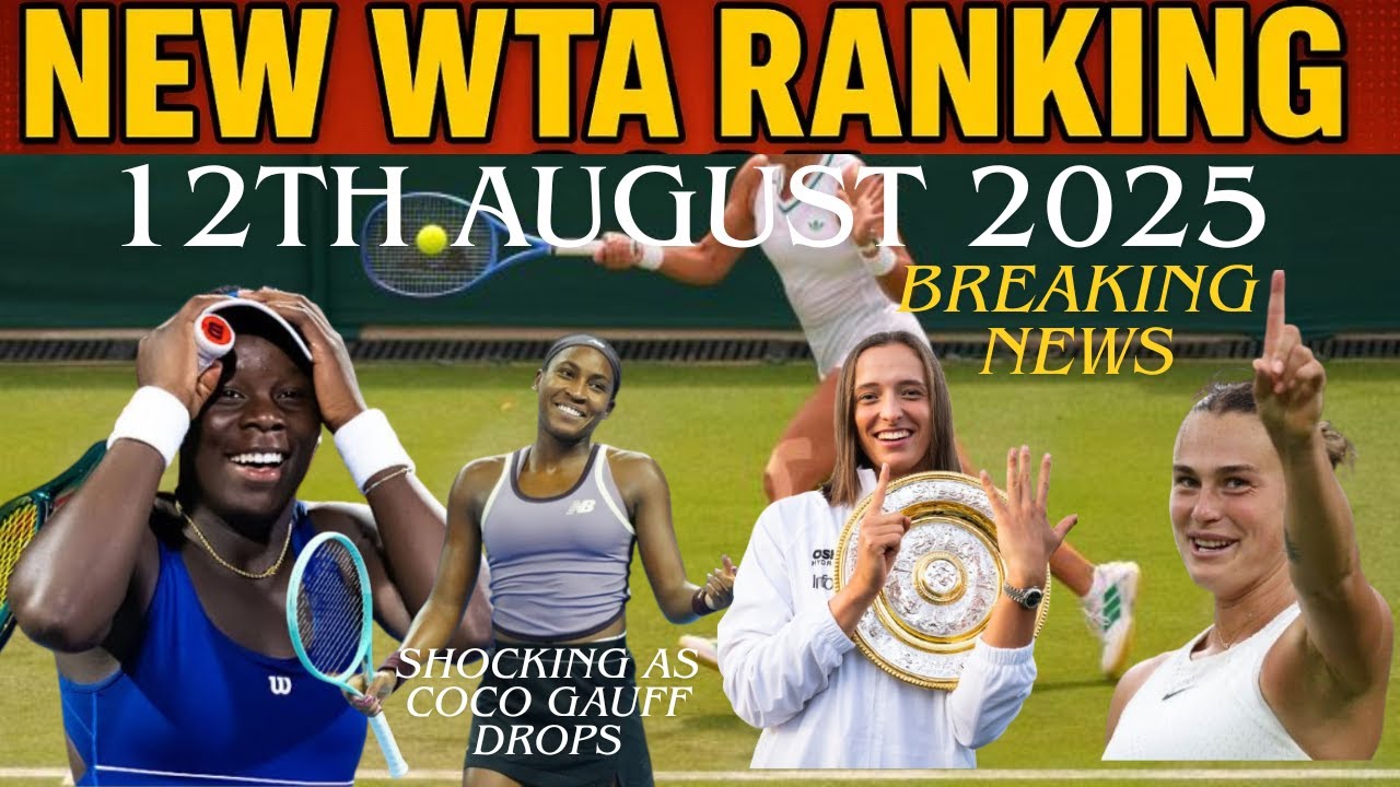 2025 WTA Rankings REVEALED! 🎾| Top 30 Best Women's Tennis Players ...