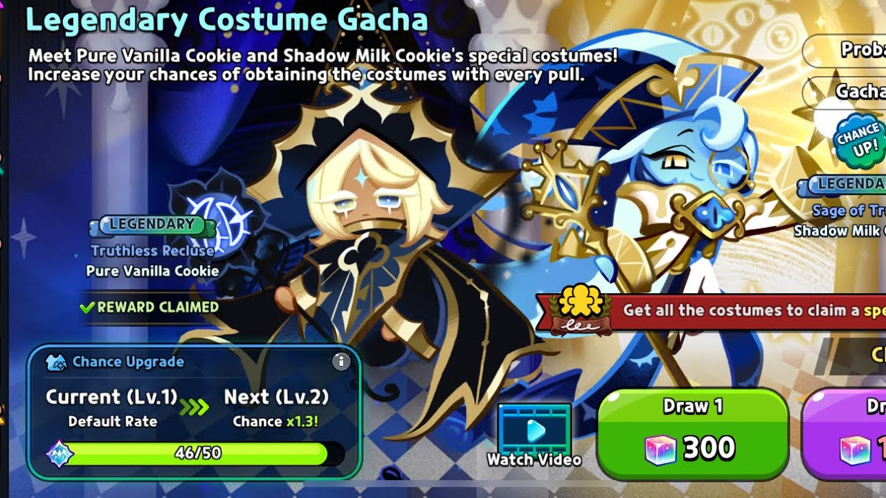 Cookie run kingdom new legendary costumes + 200 pulls - YouTube