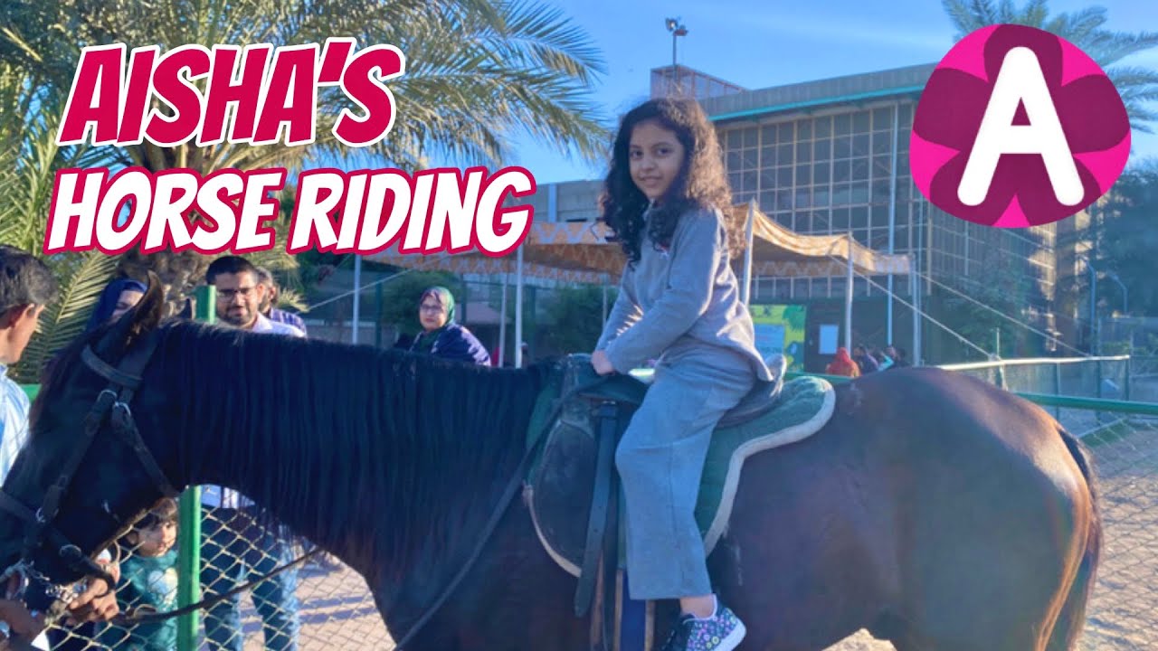 Aisha’s Horse Riding | Kids Aisha Show | Kids Zoo Vlog - YouTube