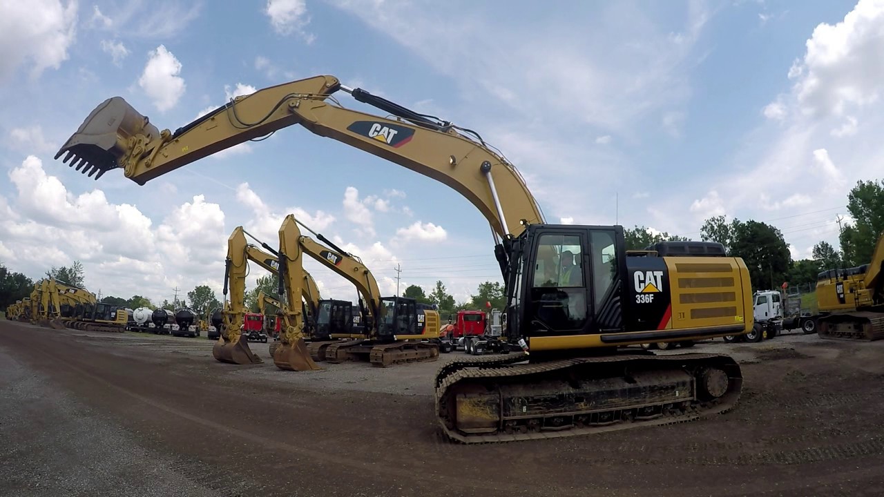 2016 CAT 336F TRACK EXCAVATOR - YouTube