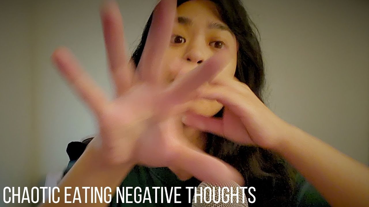 CHAOTIC EATING YOUR NEGATIVE THOUGHTS fast and aggressive ONE MINUTE ...