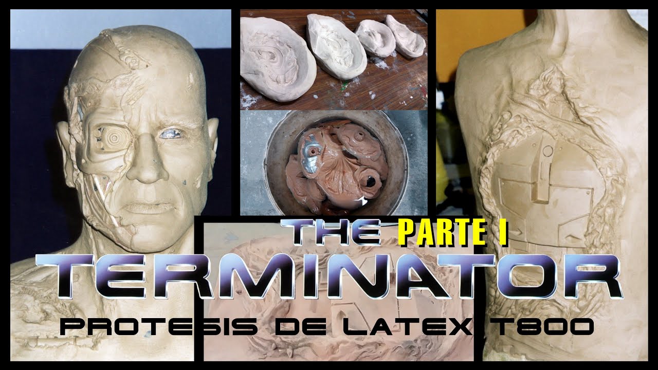 Prótesis de TERMINATOR (PARTE I) de Látex - YouTube