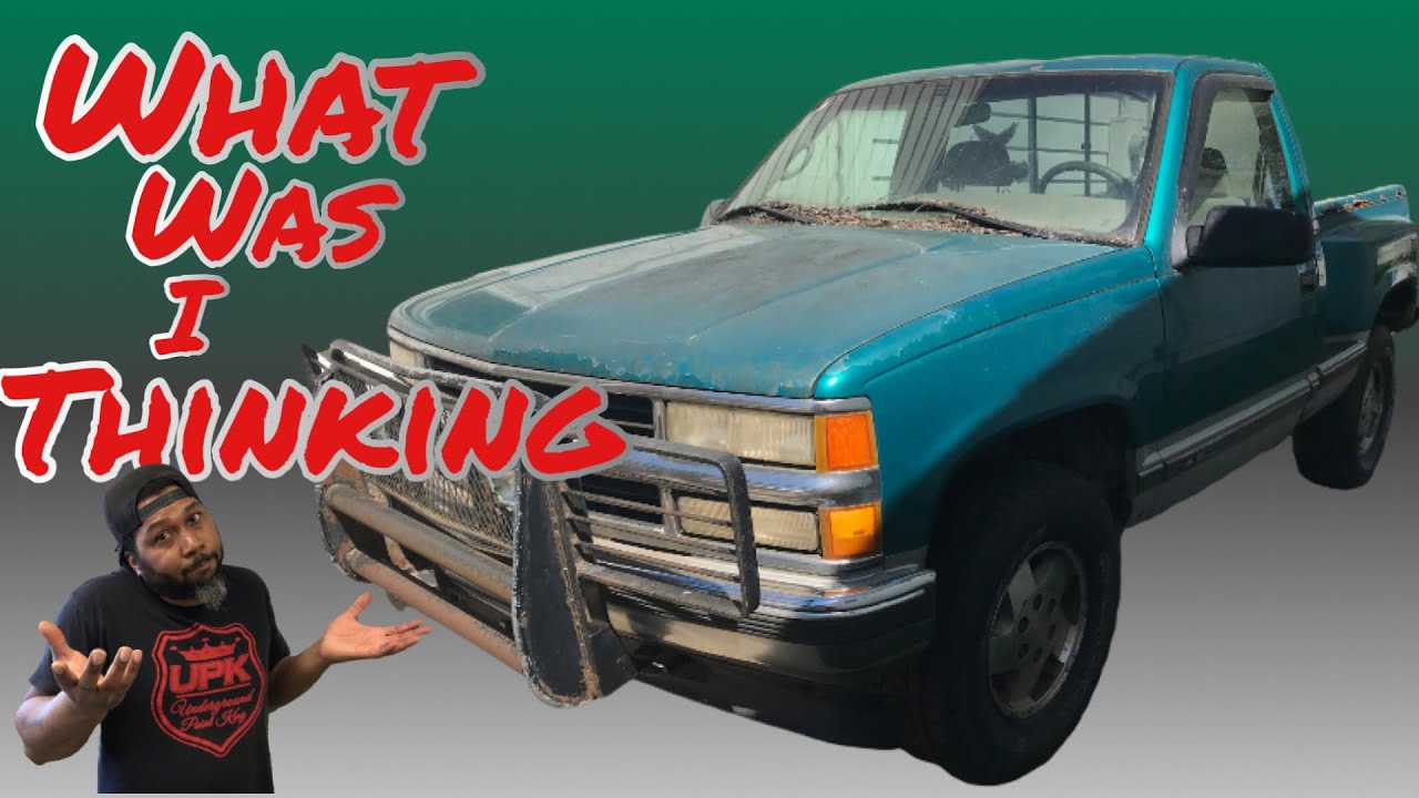 New OBS Project 🚨1995 Chevy Silverado Short bed (StepSide) - YouTube