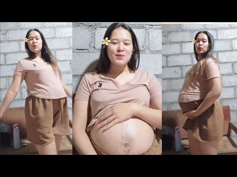 Bumil cantik bawah tembem  live di hari pertama pindah rumah baru 