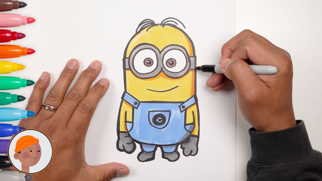 How To Draw A Minion - YouTube