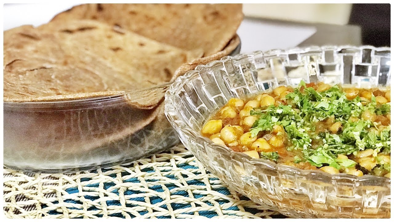 Wheat Paratha (in 4 methods) & Chana Masala - YouTube
