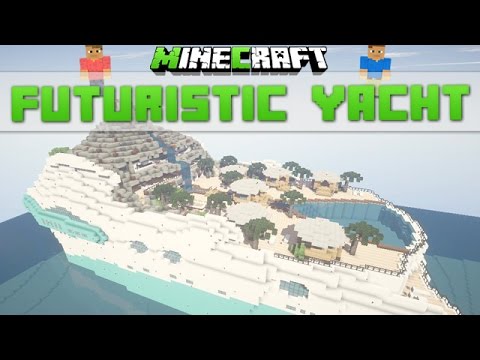 Minecraft Timelapse - Futuristic Yacht [Download] - YouTube