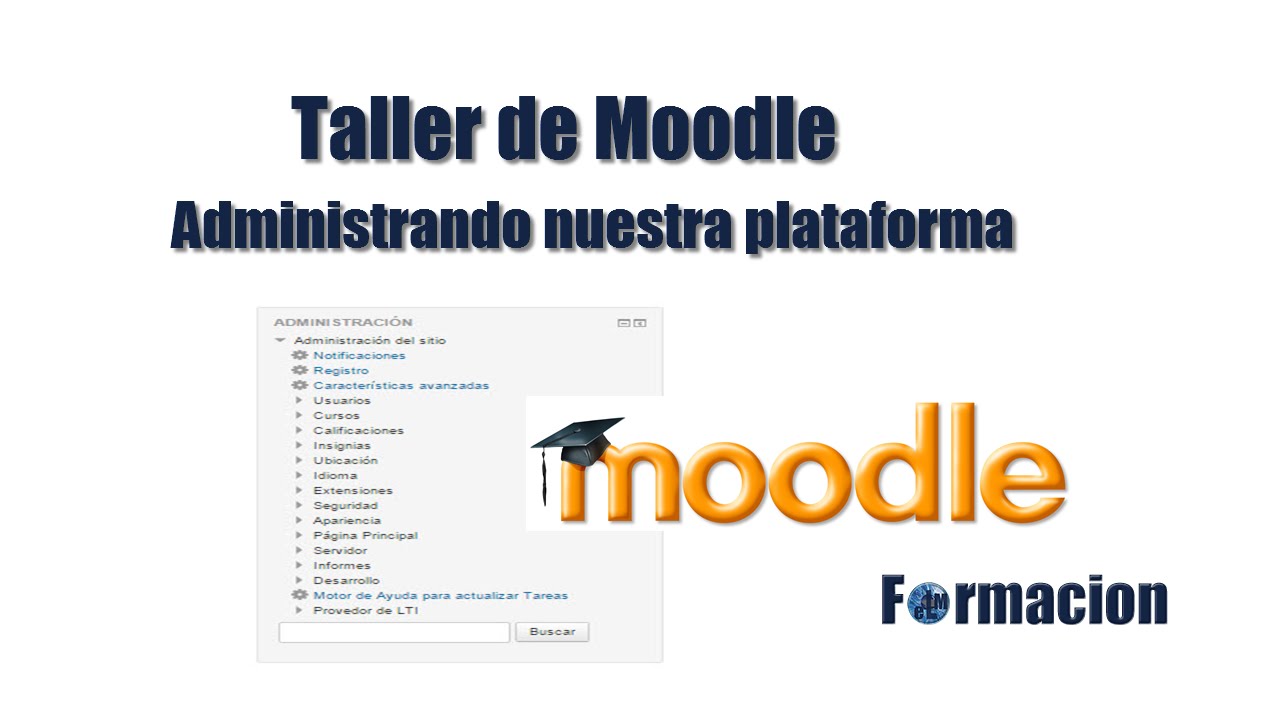 Administrando nuestra plataforma Moodle - YouTube