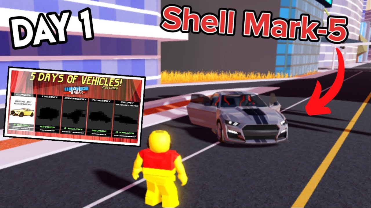 Buying the new SHELL MARK-5 vehicle! 🔥5 DAYS OF VEHICLES *DAY #1 ...