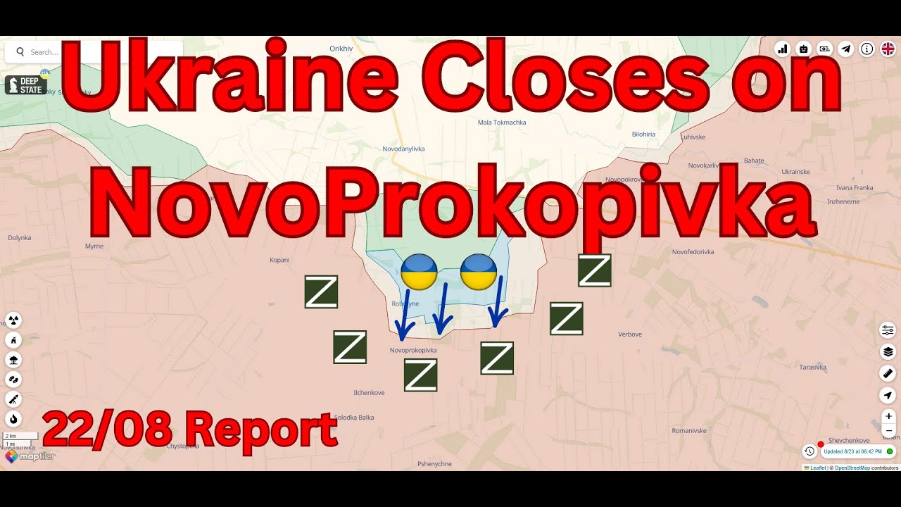 Ukraine War Update Maps | Ukrainian Forces Advance in Robotyne | Closes ...