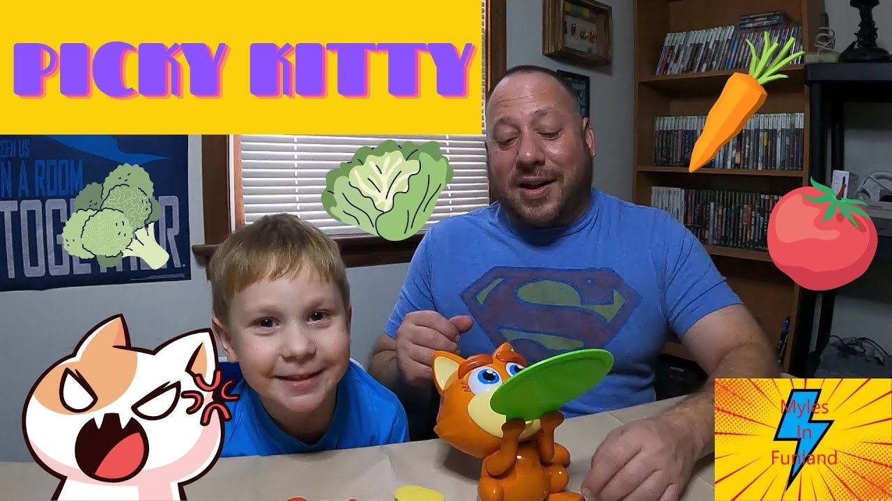 PICKY KITTY!!!! (DON'T MAKE HIM MAD) - YouTube