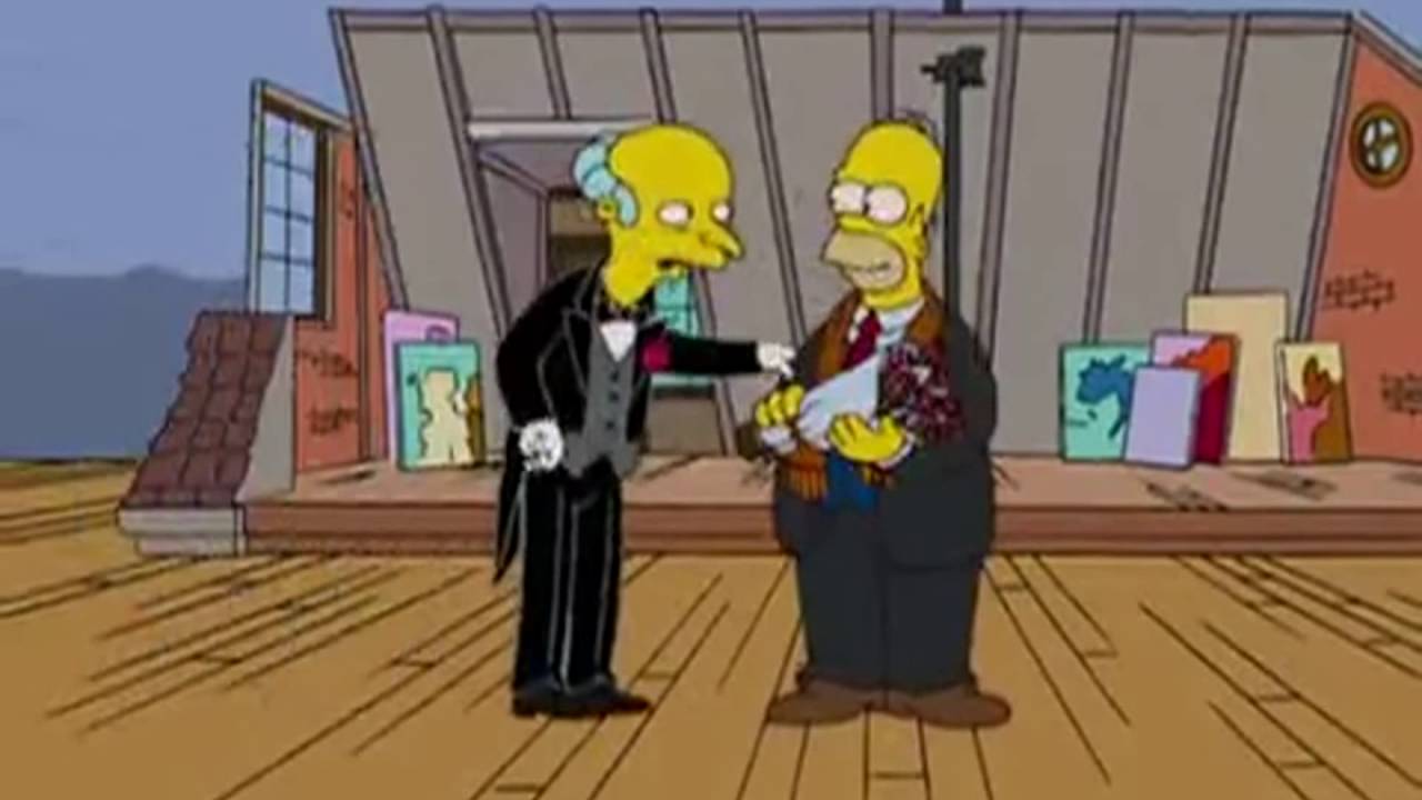 Simpsons - Mr Burns: An Opera Star - YouTube