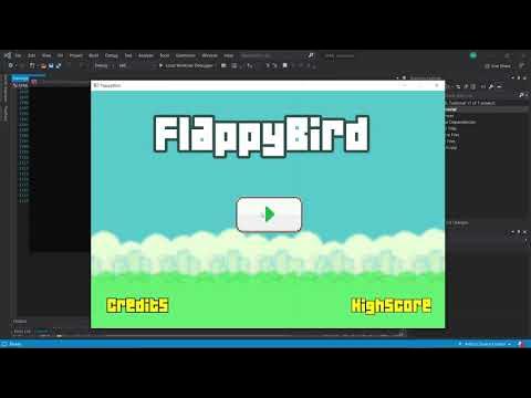 Flappy Bird full game project - YouTube