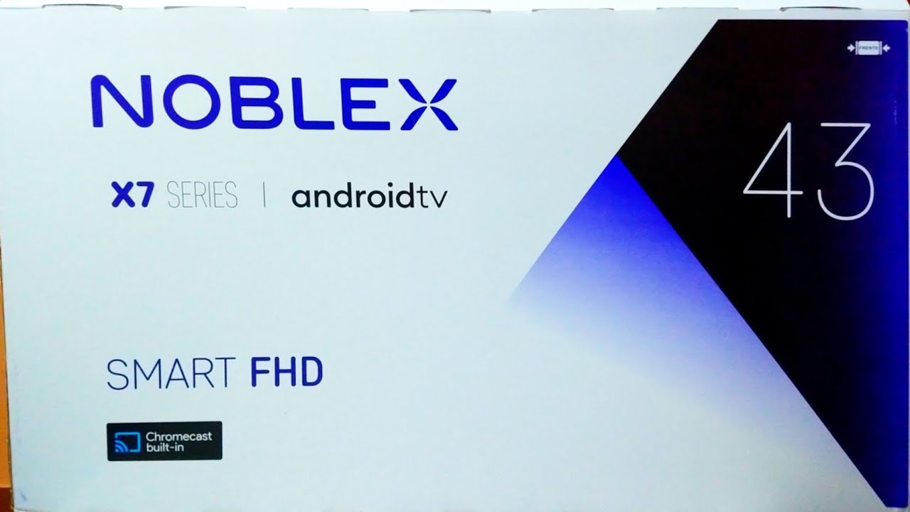 NOBLEX android tv x7 series - YouTube