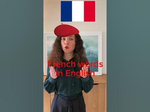 Words of French origin in #english #shorts - YouTube
