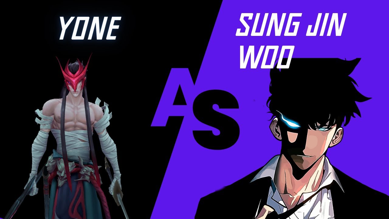 SungJinWoo Yone LoL Custom Skin - YouTube