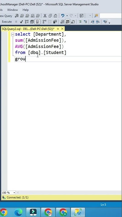 Select Statement with SUM and AVG Function | Learn SQL | @DataScience2023 - YouTube