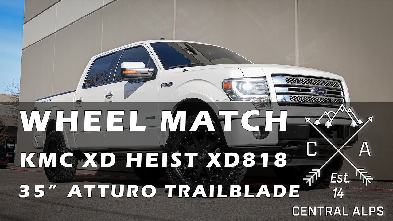 Wheel Match - KMC XD818 & 35" Atturo XT - YouTube