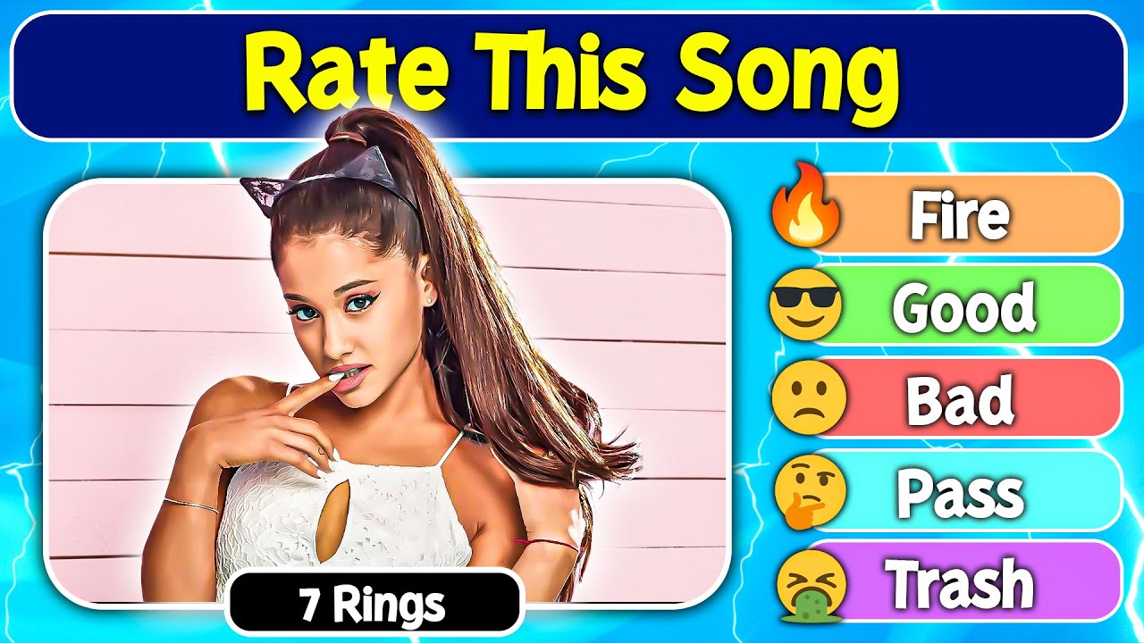 Rate The Song 🎶| Most Popular Viral Hits! 🔥 - YouTube