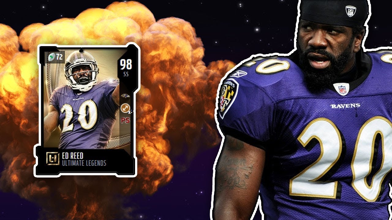 Madden NFL 18: 98 Yards For a Touchdown! (98 OVR Ed Reed Gameplay ...