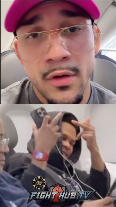 Devin Haney & Teofimo RUN INTO each other after HEATED LA Presser! - YouTube