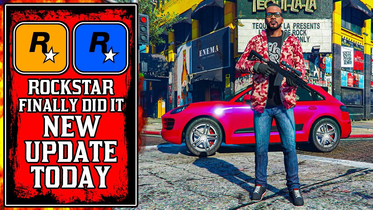 Rockstar FINALLY Patched It... The New GTA Online Update (GTA5) - YouTube