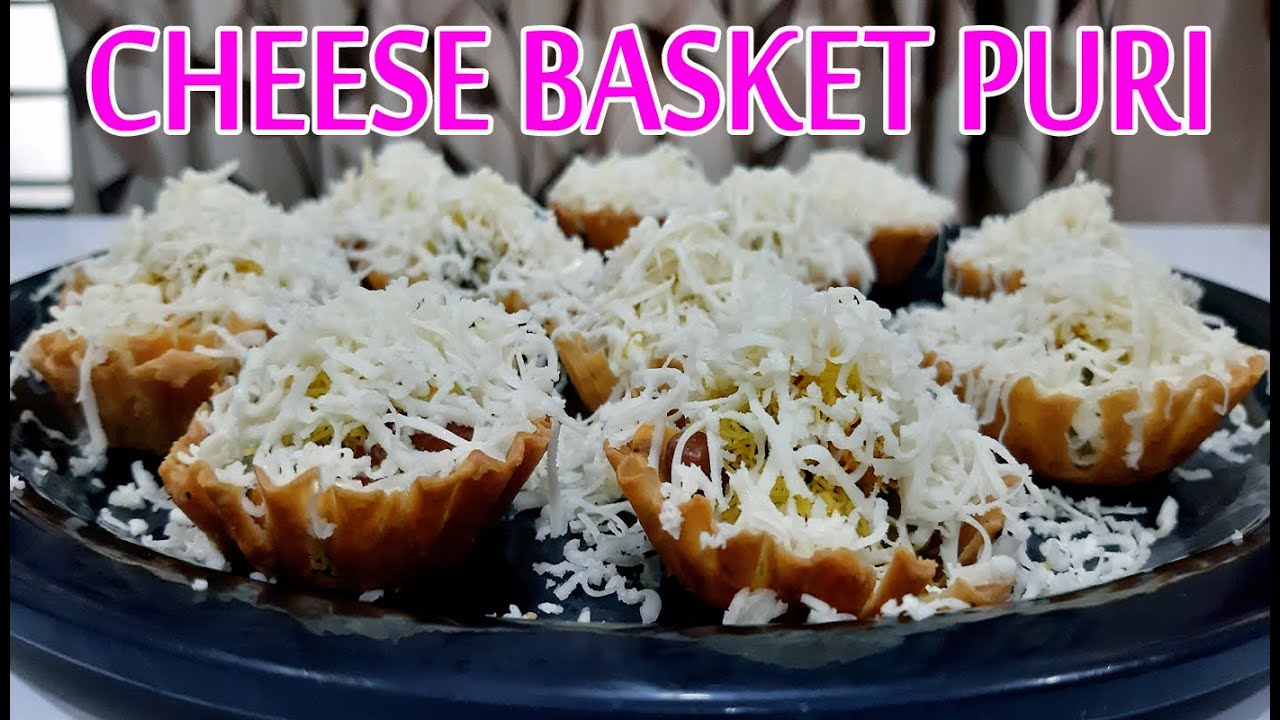 Cheese Basket Puri I How To Make Basket Puri I Easy Recipe I Hb Food ...