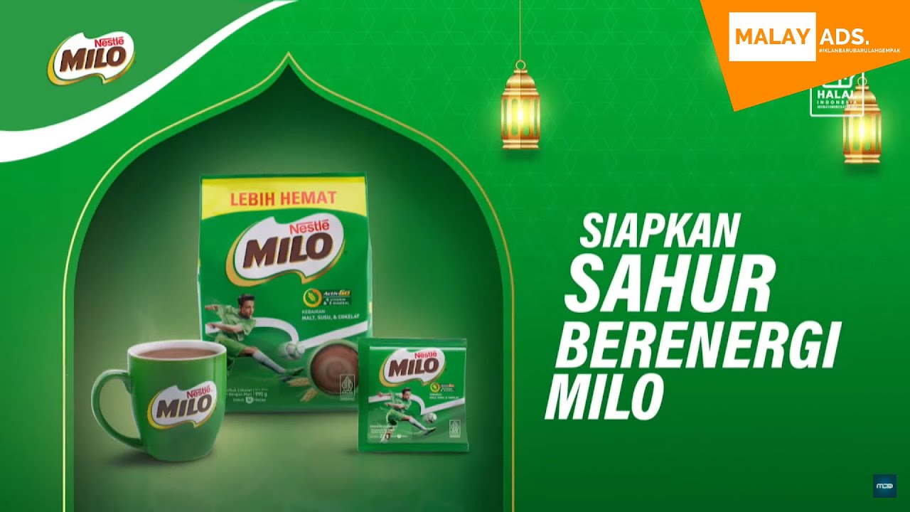Milo - Siapkan Sahur Berenergi Milo (Ramadan 2025) TVC - YouTube