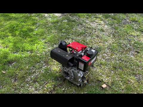 Prvo paljenje Kipor 8KS Diesel - First ignition of the engine Kipor 8KS Diesel #engine #equipment