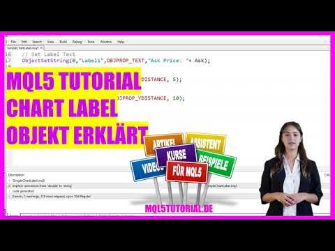 MQL5 TUTORIAL - Simples Chart Label erklärt (in 5 Minuten) - YouTube