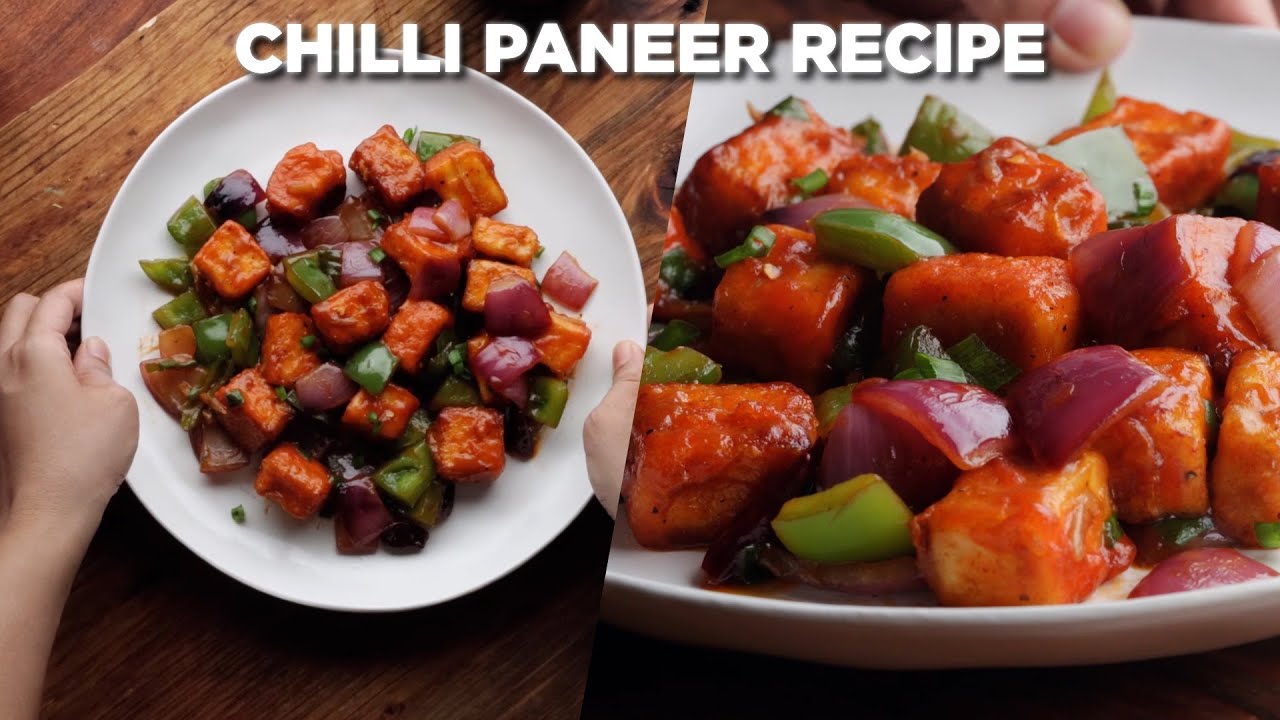 How To Make Chilli Paneer Recipe - YouTube