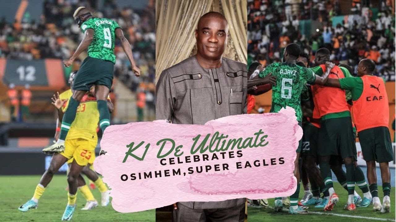 Afcon: Watch K1 De Ultimate Celebrates Super Eagles After Win Over ...