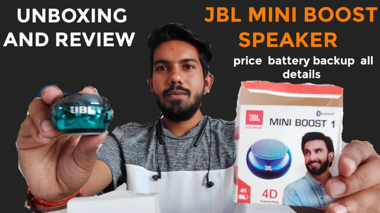 JBL mini boost 1 speaker unboxing world smallest speakers / Bluetooth ...