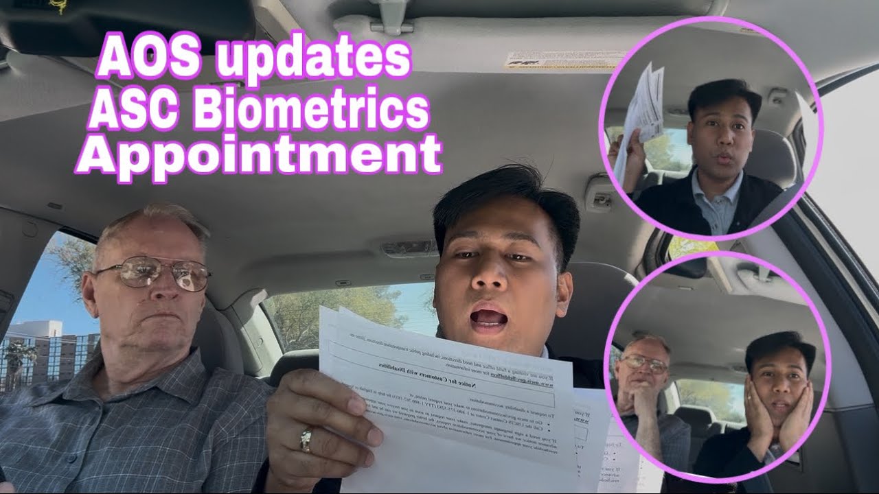 BIOMETRICS APPOINTMENT | ASC APPOINTMENT | AOS USCIS | heson enrijo # ...