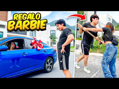 ME REGALA UN CARRO NUEVO MI AMIGO DEL JETTA Y YAIR17 LO DESTRUYE - Barbie Pvm