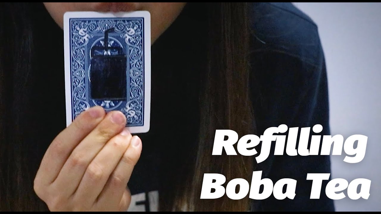 Learn a Magic Trick in 2 Mins: "Refilling Boba Tea" by Zi Tian (Simple ...