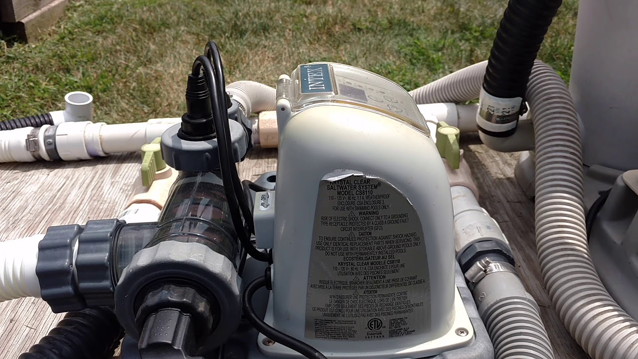 Intex pool review. 8 years and still going! - YouTube