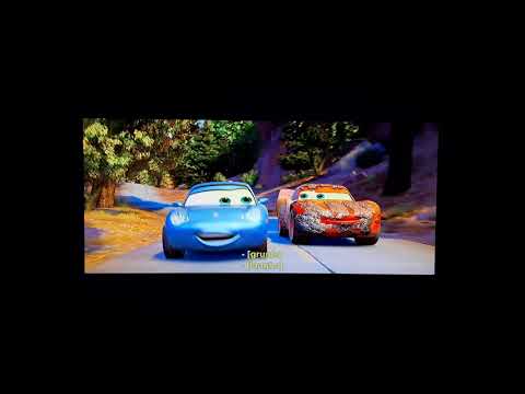 Cars (2006) Lightning McQueen, and Sally Carrera taking a Drive (15th Anniversary Edition)