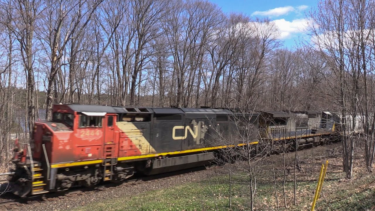 CN 2444 at Dock Siding (05MAY2019) - YouTube
