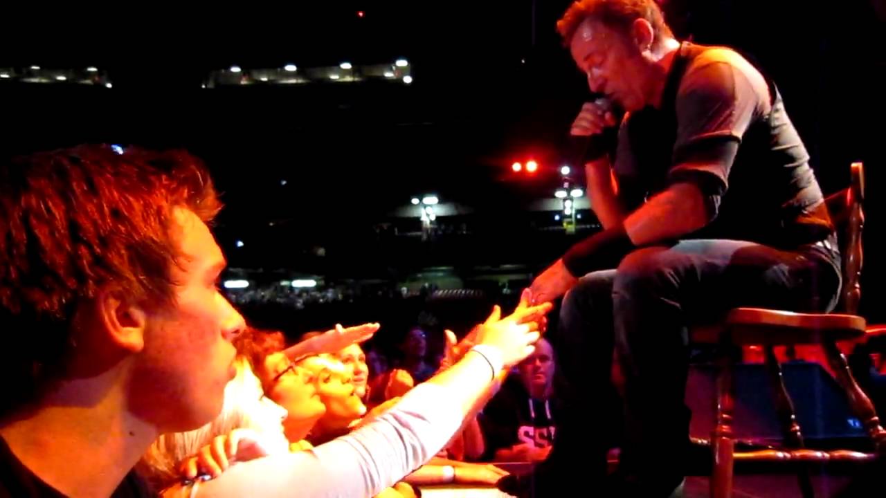 Bruce Springsteen- I'm on Fire, Giants Stadium 10/09/09, pit view HD ...