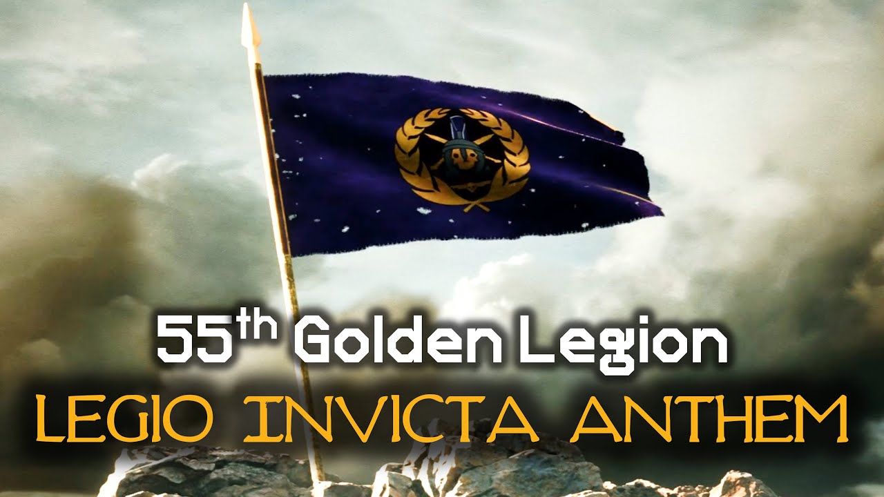 LEGIO INVICTA ANTHEM | 55th Golden Legion Anthem | Helldivers 2 - YouTube